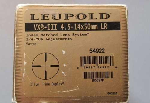 Оптический прицел Leupold VX-3 4.5-14x50 LR