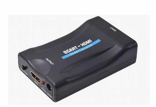 Переходник-конвертер scart-hdmi H69