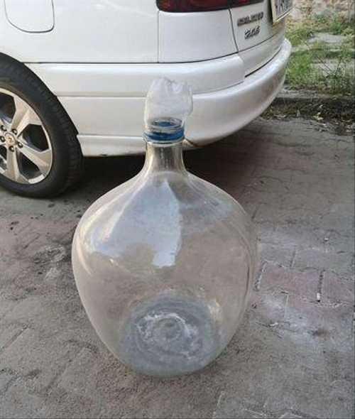 Бутыль стеклянная 50 литров