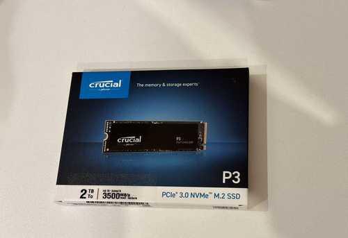 Ssd crucial p3 2tb