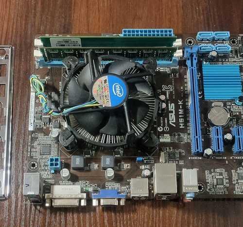 Core i3-2120   asus H61M-K   4GB