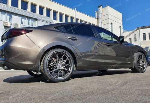 Литые диски HRE FF10 R20 на mazda 6