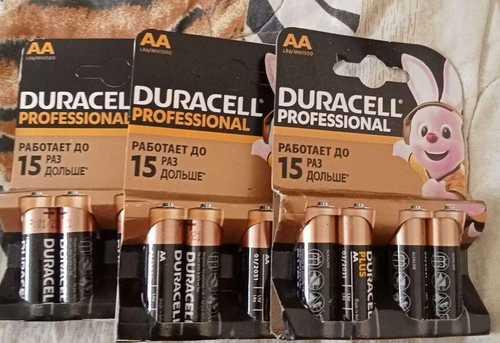 Батарейки duracell Professional AA
