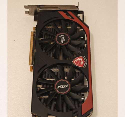 Видеокарта MSI gaming N760 TF 2GD5/OC 2 Гб gddr5