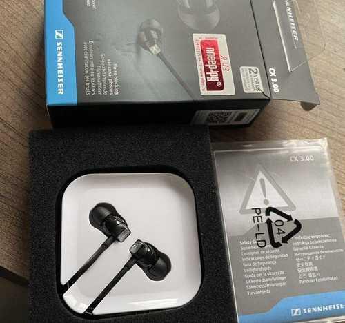 Наушники sennheiser cx 3.00 Black