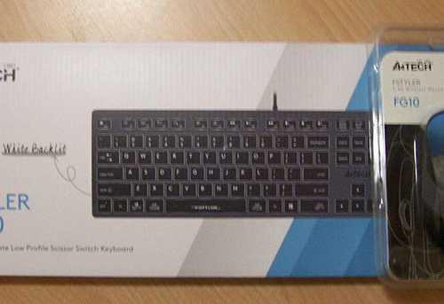 Новый комплект A4 клавиатура FX60 + мышь FG10