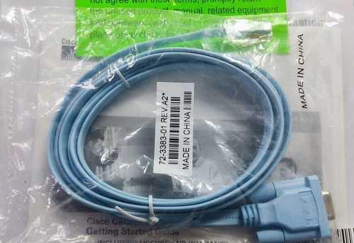 Консольный кабель cisco 72-3383-01 RJ45 DB9