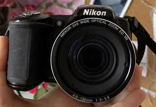 Компактный фотоаппарат nikon coolpix L830