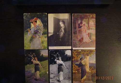 Антикварные открытки Россия до 1917 года