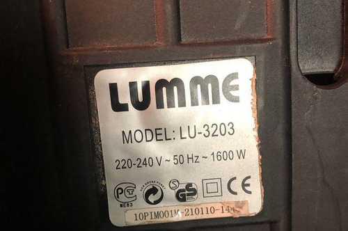 Пылесос lumme lu-3203 на запчасти