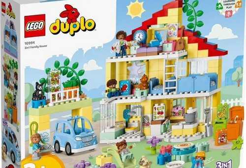 Новый Lego Duplo Семейный дом 3 в 1, 10994