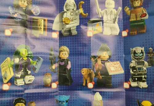 Lego minifigures Marvel series 2