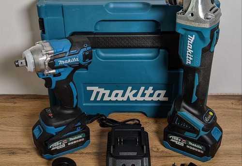 Makita 2 в 1 Гайковерт + Болгарка