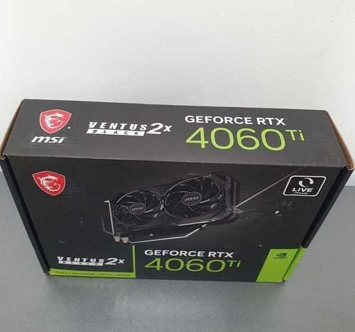 Видеокарта MSI RTX 4060 Ti Ventus 2X