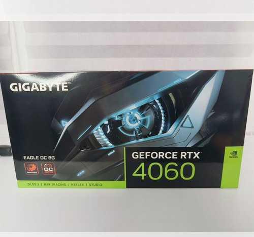 Gigabyte RTX 4060 eagle OC 8 гб новая