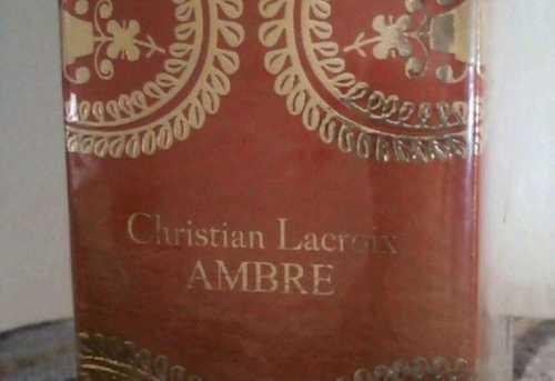 Парфюм из личной коллекции Christian Lacroix Ambre