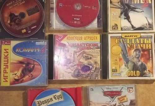 CD диски с играми для PC