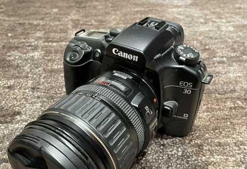 Пленочный зеркальный фотоаппарат canon eos 30