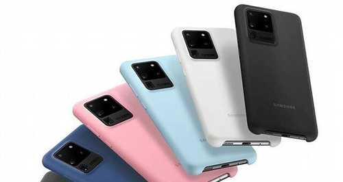 Оригинал Чехол SiliconeCover для Samsung S20 Ultra