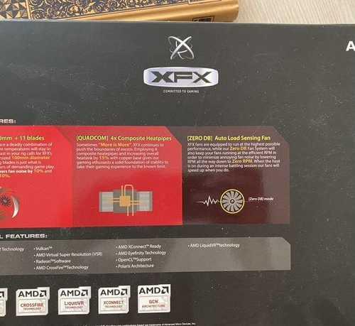 Видеокарта XFX RX580 8 GB