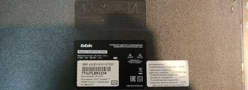 Продам телевизор BBK 43LEX-8161/UTS2C
