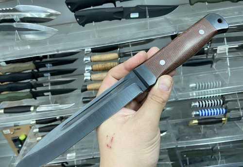 Нож Горец -2 сталь 65г рукоять текстолит
