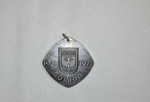 Серебряная памятная медаль SV Hellas 1973 г