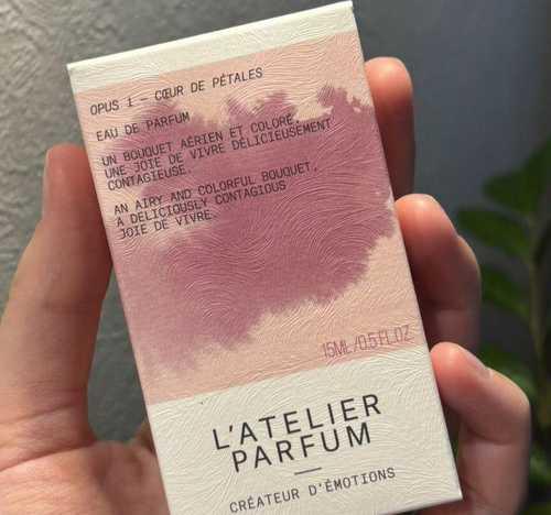 Парфюмерная вода L'atelier parfum