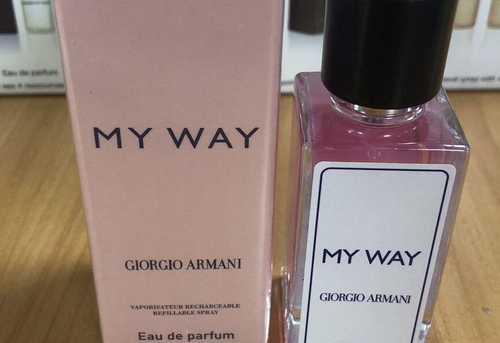 Giorgio armani my way, Оригинал 35м