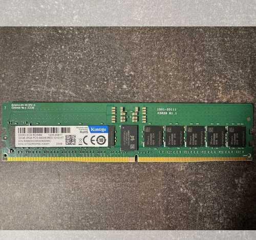 Серверная память Kimtigo DDR5 32GB rdimm 5600