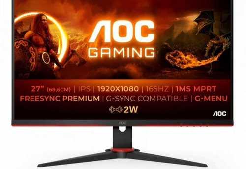 Новый монитор AOC Gaming 27G2spae/BK165hz