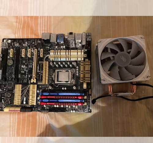 Комплект core i7 4770, z87 deluxe dual, ddr3 32gb