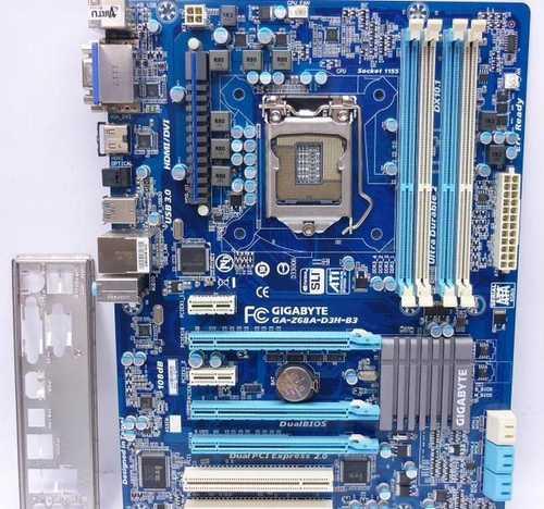 Материнская плата gigabyte GA-Z68A-D3H-B3 (rev. 1