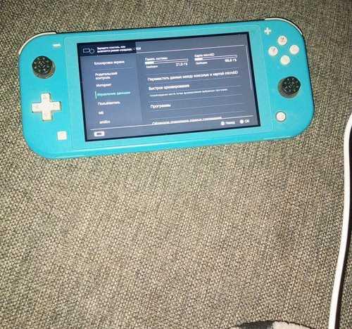 Портативная игровая приставка nintendo switch lite