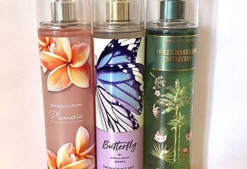 Спреи Bath and body works