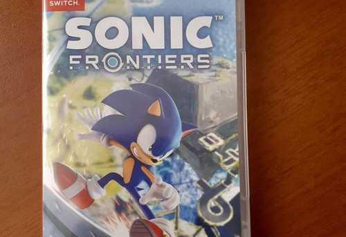 Игра Sonic Frontiers Nintendo switch