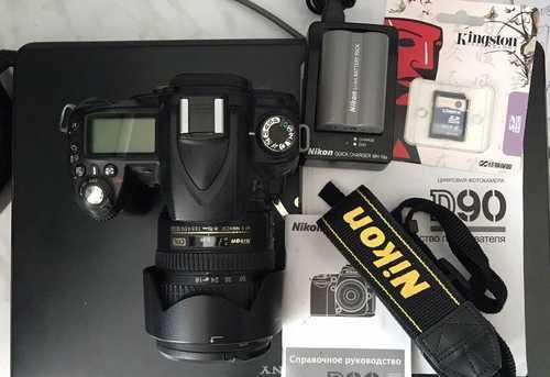 Фотоаппарат nikon D90 18-70mm kit