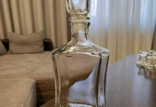 Графин бутылка штоф 500мл стекло