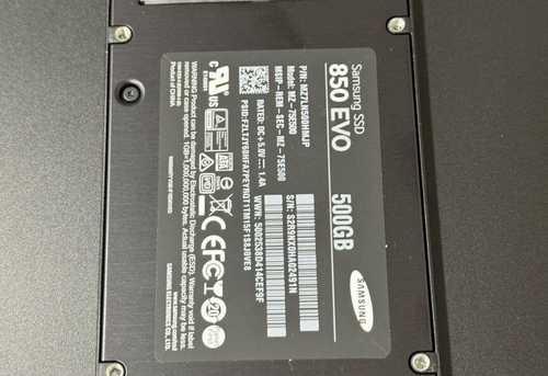 SSD Samsung EVO 850 500 Гб