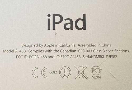 Apple iPad 4 A1458