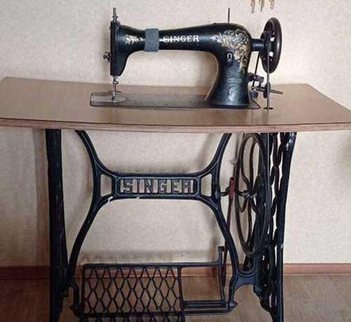 Швейная машина Zinger с биографией