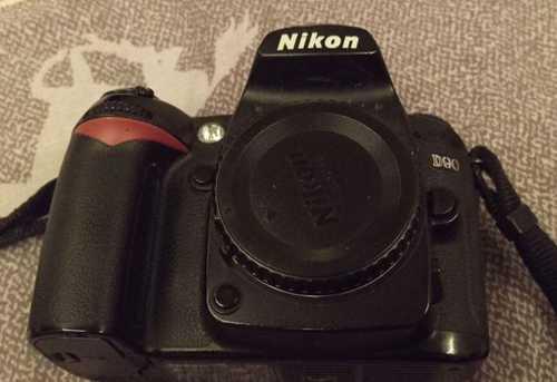 Фотоаппарат nikon d90 + объектив 18-135 мм