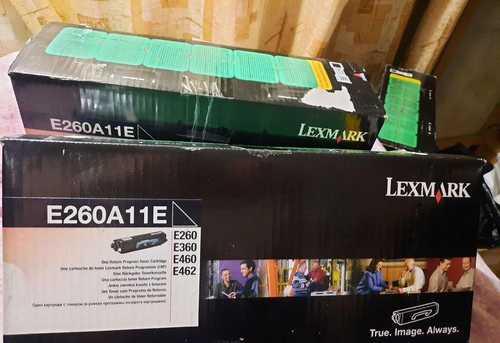 Картридж Lexmark E260A11E