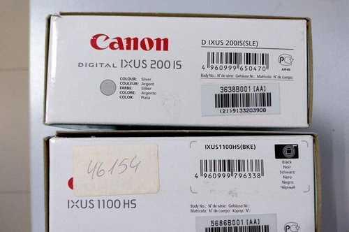 Фотоаппараты Canon Ixus