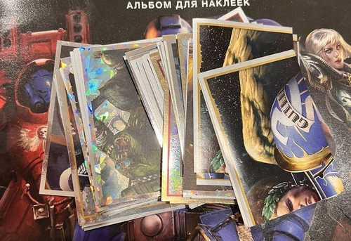 Наклейки panini warhammer 40000