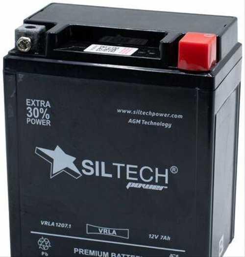 Аккумулятор siltech vrla 1207.1 (ytx7l-BS) 7 Ач 10