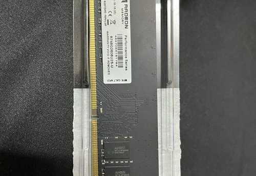 Память оперативная DDR4 8Gb AMD Radeon 2666Mhz