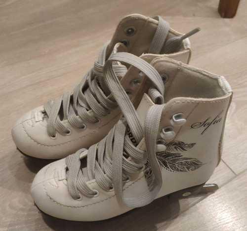 Фигурные коньки nordway sofia, 28 размер, 17,5 см