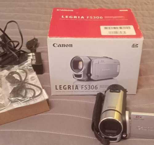 Видеокамера canon legria FS306