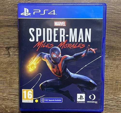 Marvel Spider-Man: Miles Morales диск PS4